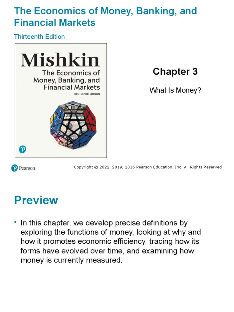 Mishkin Econ13e PPT 03 | PDF | Money Supply | Money