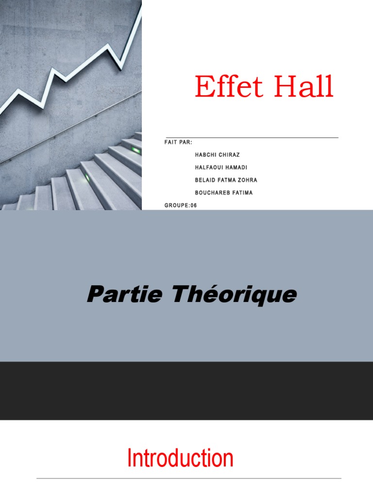Effet Hall | PDF | Physique | Électromagnétisme