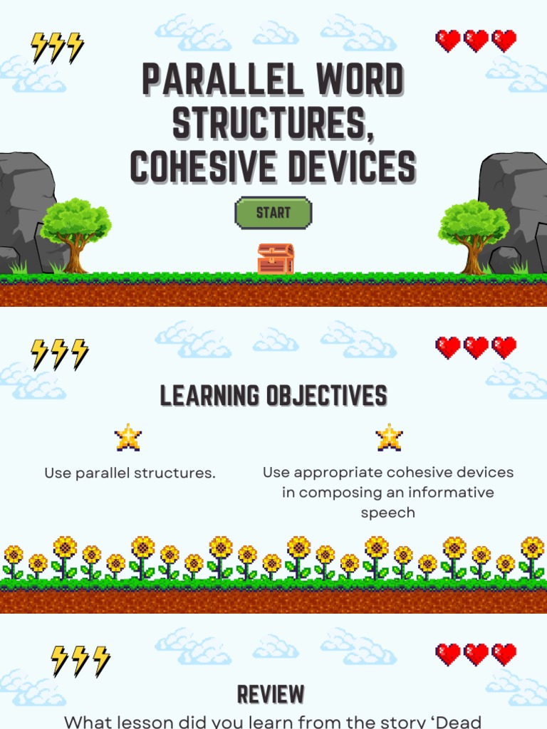 G8 Parallel Structures | PDF | Cognition | Semantic Units