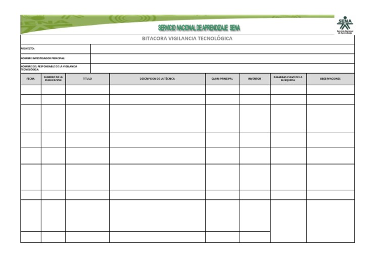 Bitacora Vigilancia | PDF
