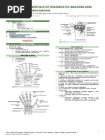 Wrist X-ray Interpretation Guide | PDF
