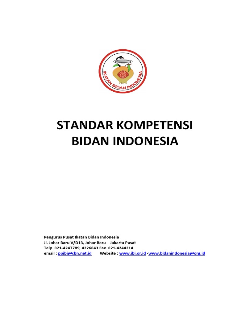 Standar Kompetensi Bidan Indonesia | PDF