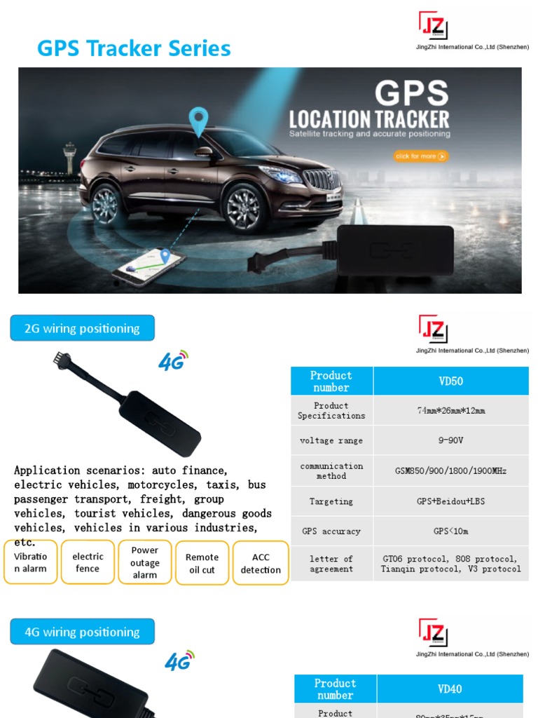 GPS Tracker Series Comparison | PDF | Manufactured Goods | Computer ...