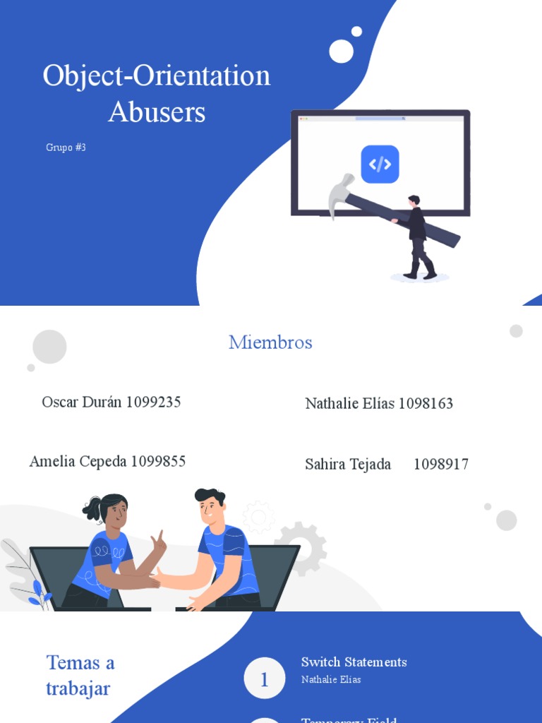 IDS326 01 Grupo 3 Object Orientation Abusers | PDF | Herencia (Programación Orientada a Objetos ...