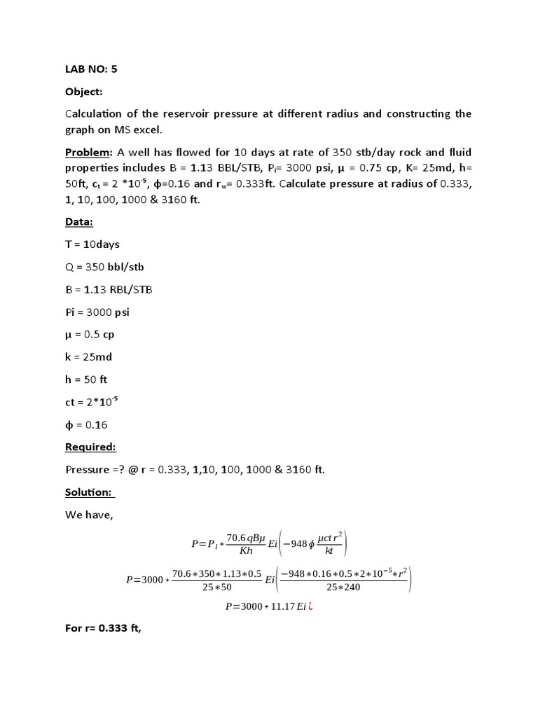 Lab No 5 | PDF | Chemical Engineering | Fluid Mechanics