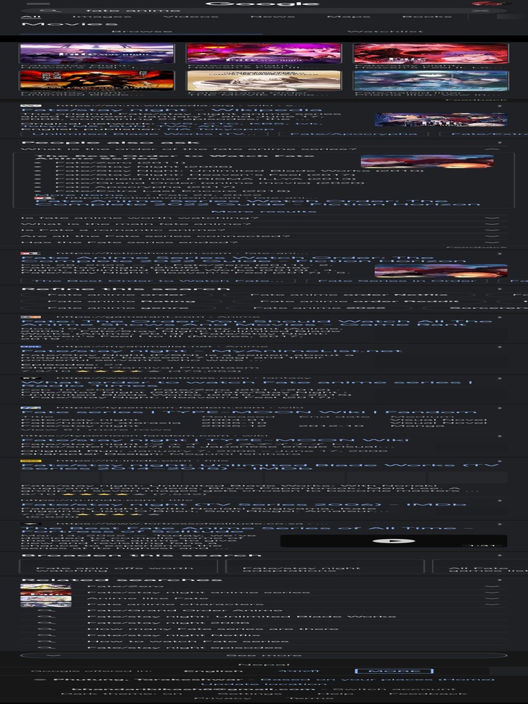 Fate Anime - Google Search | PDF