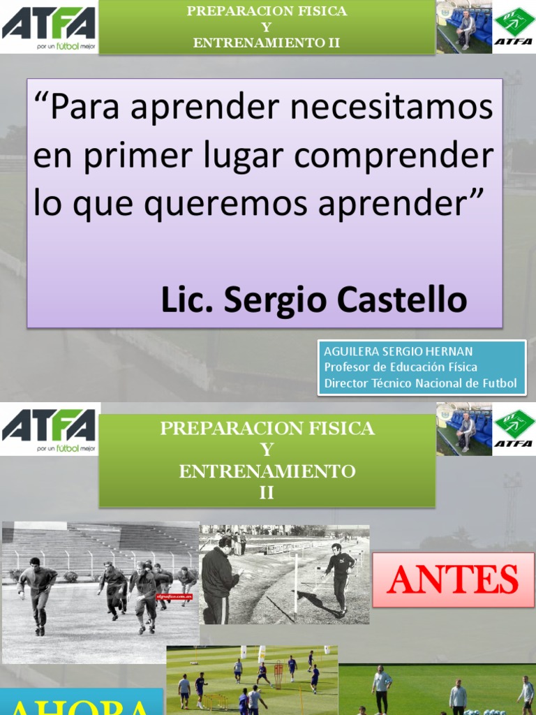 ATFA 2° AÑO P.F Y E 1er CLASE | PDF | Asociación de Futbol | Deportes