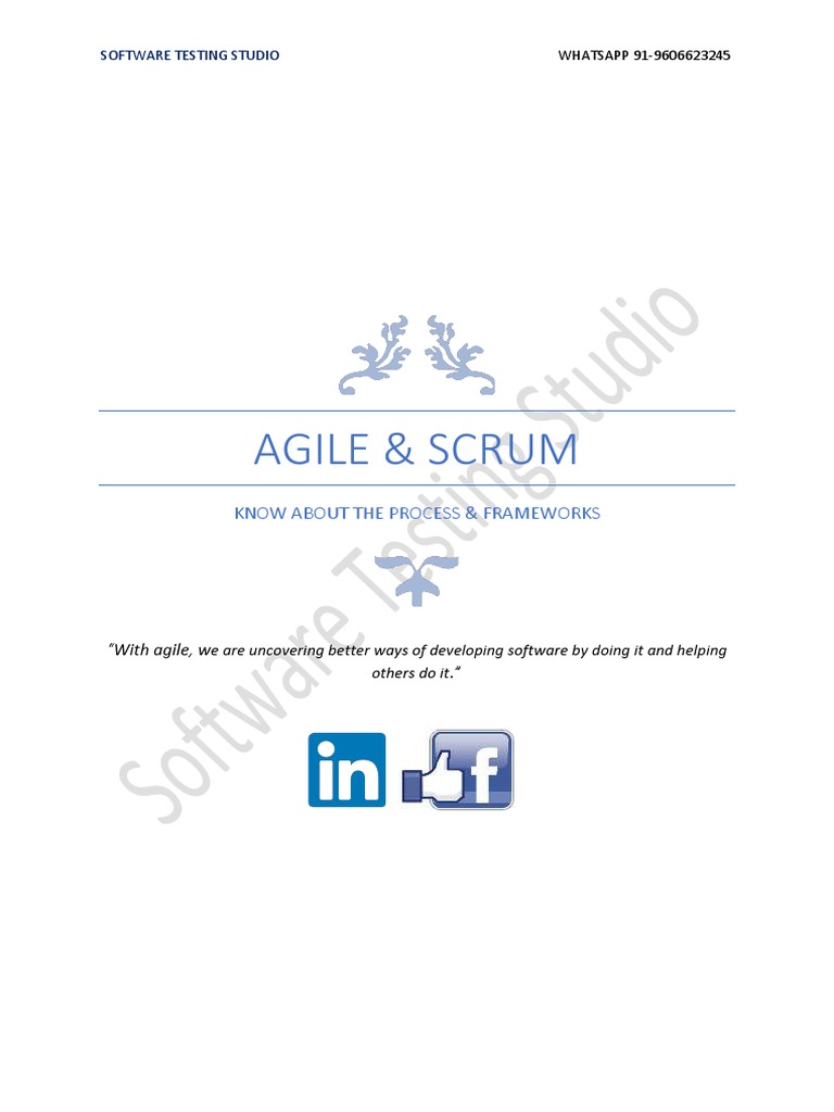STS Learning - Agile & Scrum | PDF | Agile Software Development | Project Management
