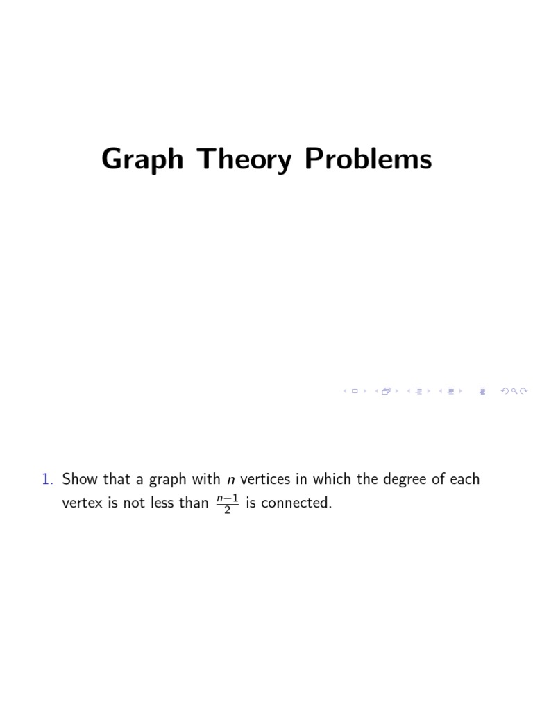 Graph Slide | PDF | Vertex (Graph Theory) | Mathematics