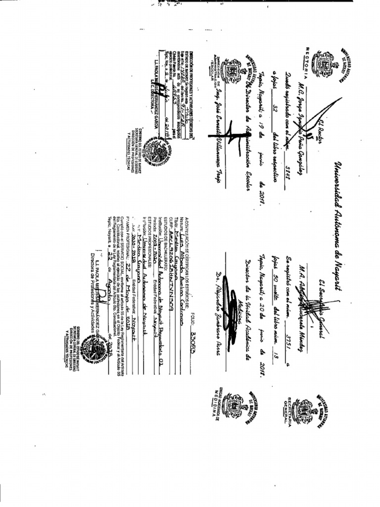 Titulo Reverso | PDF