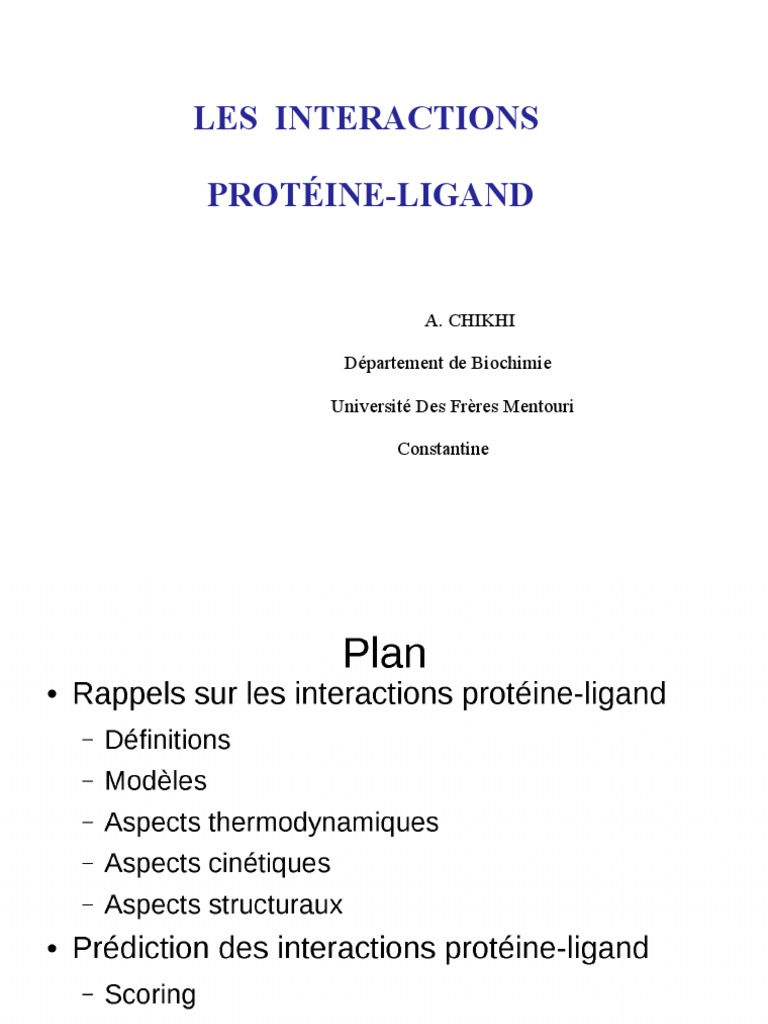 CHIKHI - COURS 2 - Introduction - Au - Docking | PDF