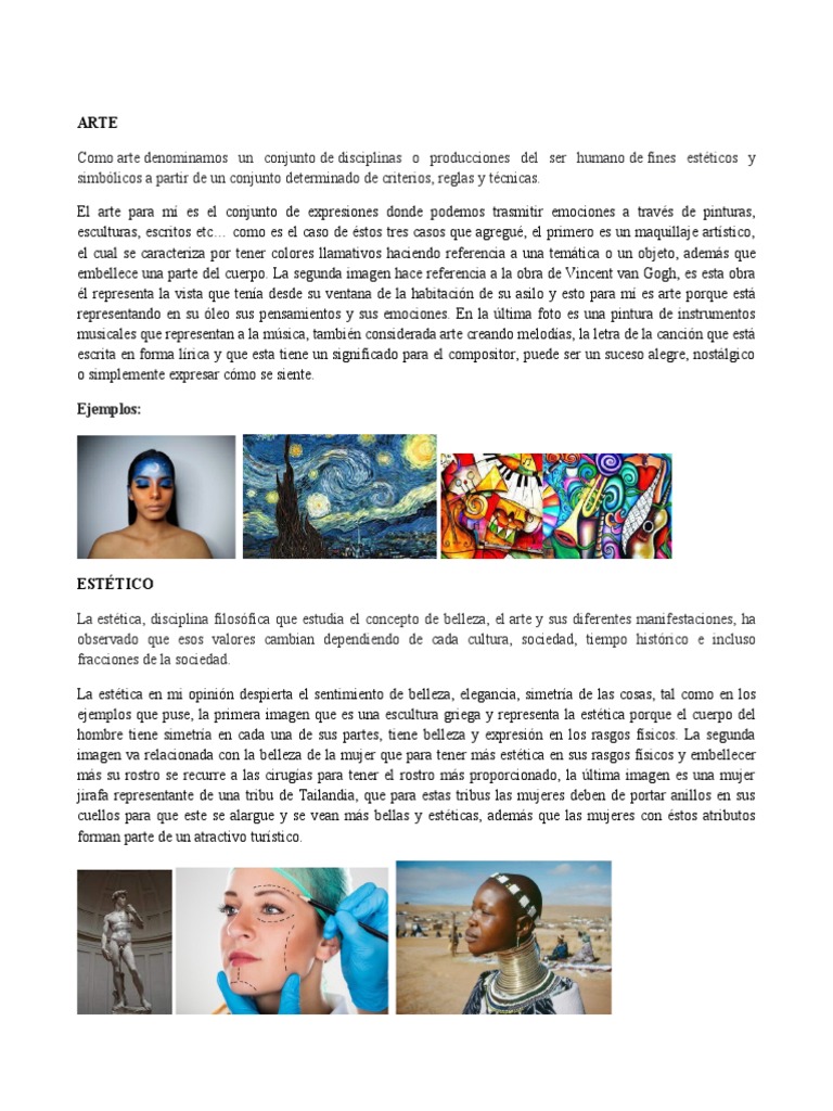 CONCEPTOS | PDF | Estética | Belleza