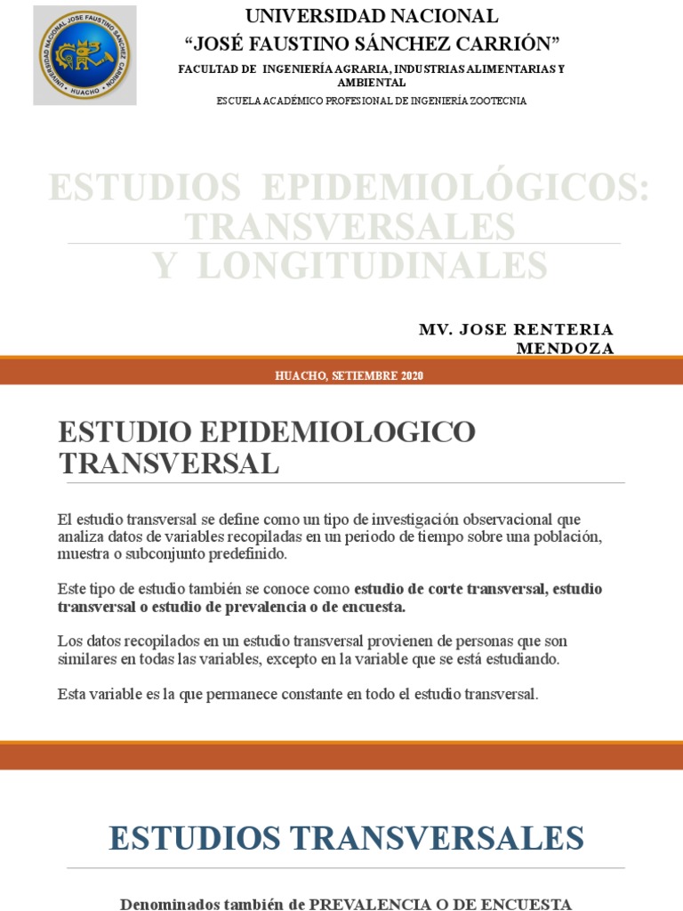 Estudio Transversal y Longitudinal | PDF | Parcialidad | Estadísticas