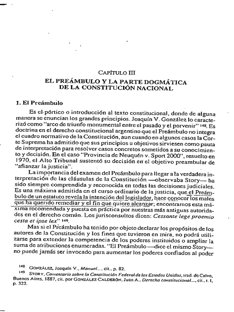 Manual Derecho Constitucional ALBERTO RICARDO DALLA VIA Capitulo 3 | PDF | Constitución | Nación