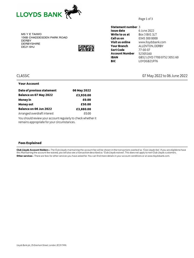 Preview | PDF | Overdraft | Debit Card