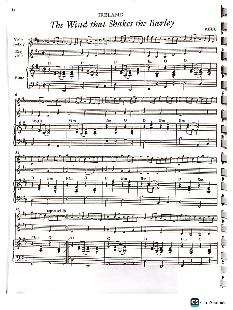 The Wind That Shakes The Barley | PDF