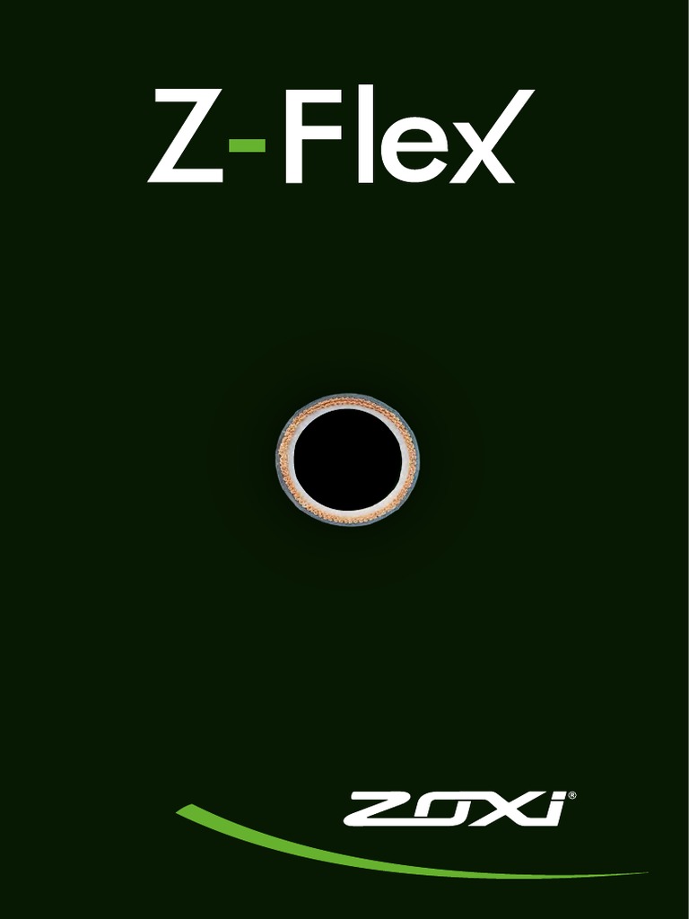 Folleto ZFLEX | PDF | Tubería (transporte de fluidos) | Acero