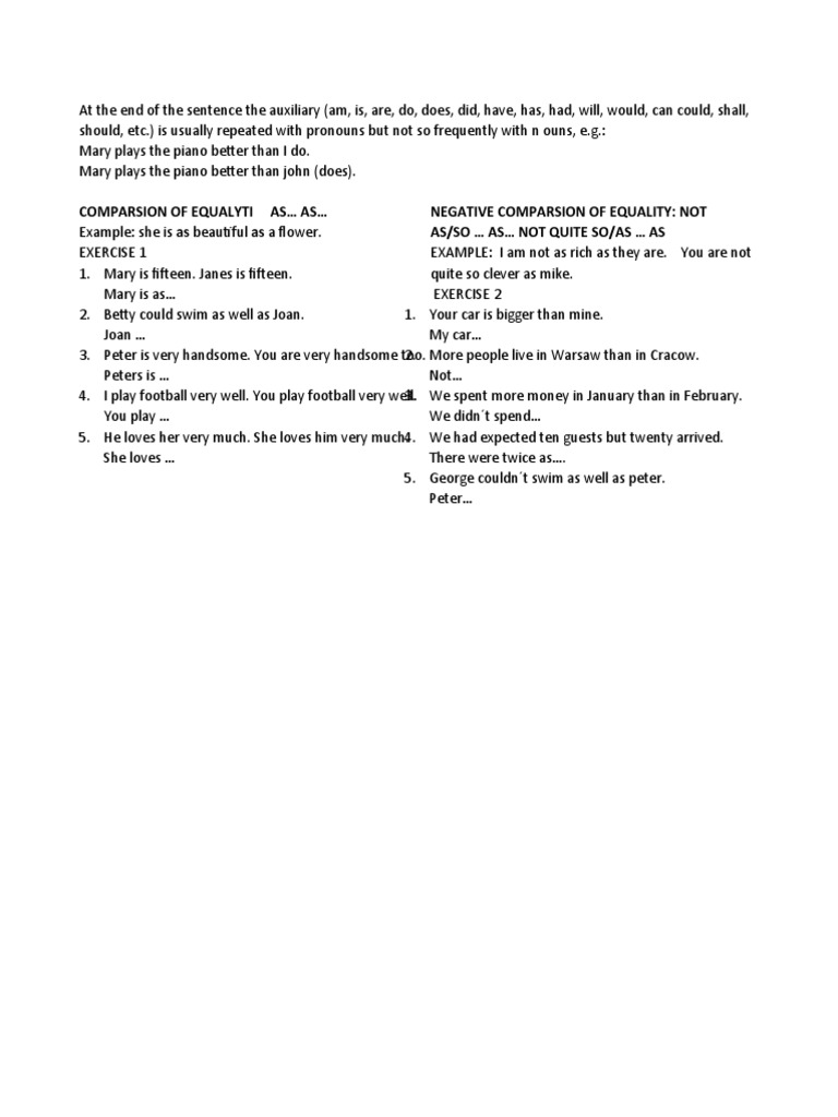 Test in English Structural Conversation. | PDF