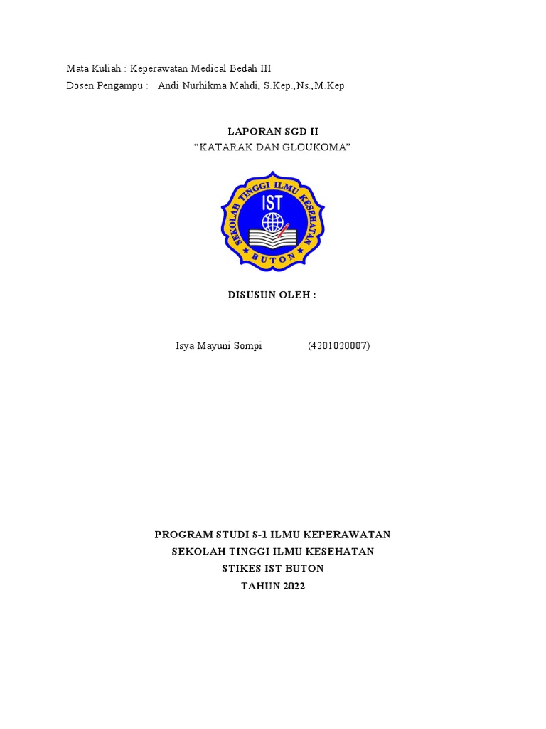 Laporan SGD II KMB III | PDF