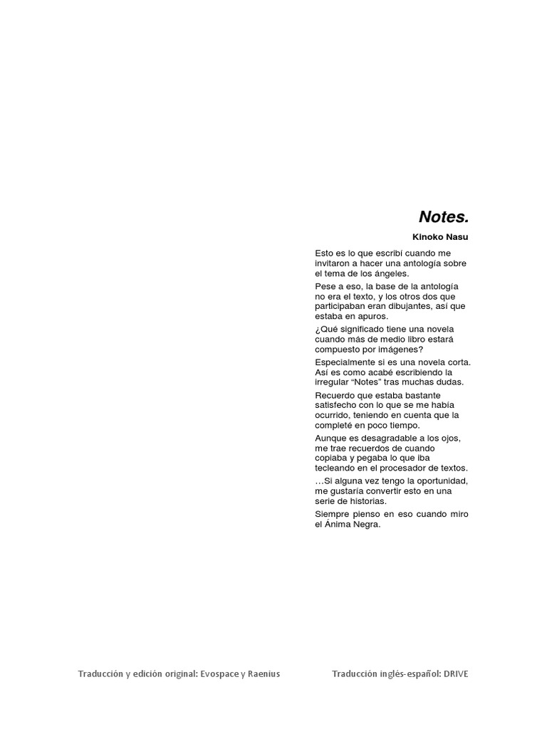 Angel Notes (Esp, by DRIVE) | PDF | Tierra | Aristóteles