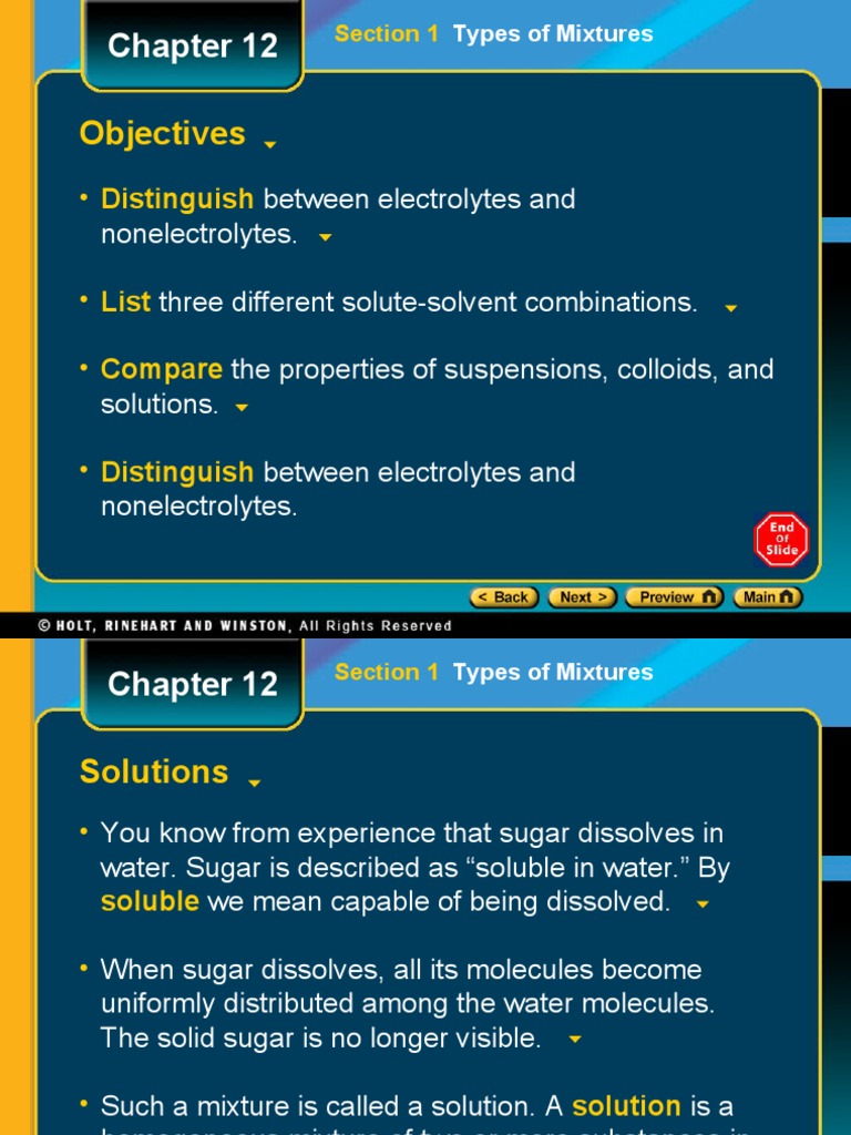 12.1 PPT | PDF | Mixture | Colloid