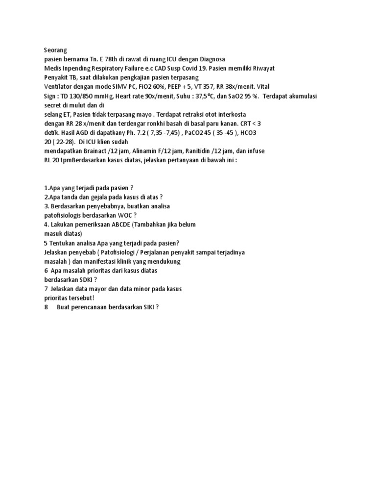 Soal Ujian Kritis | PDF