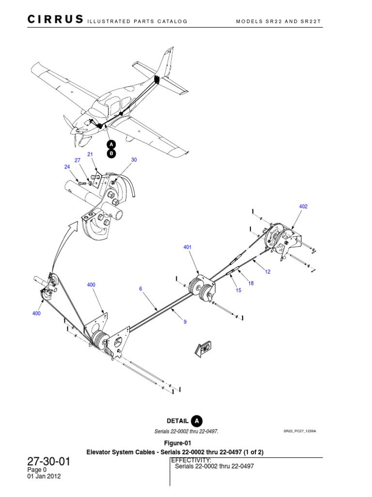 Cirrus: Illustrated Parts Catalog Models Sr22 and Sr22T | Download Free ...