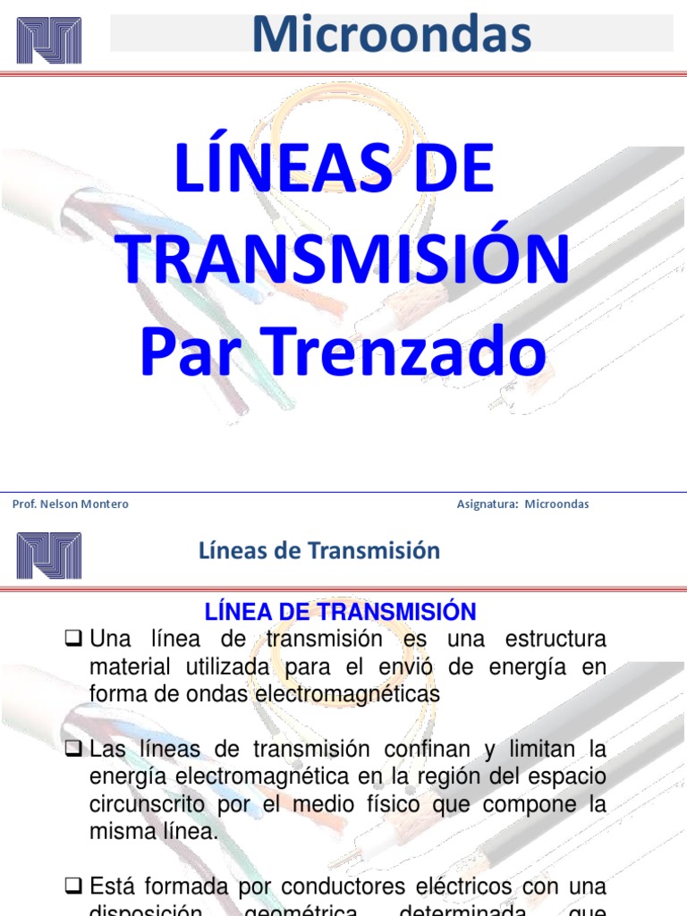 Lineas de Transmision Par Trenzado | PDF | Línea de transmisión ...