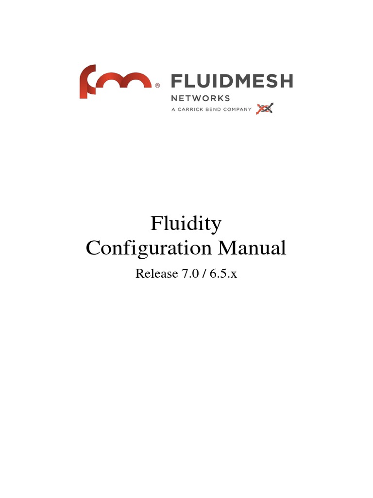 Fm Fluidity Manual V4 Pdf Networking Multiprotocol Label Switching