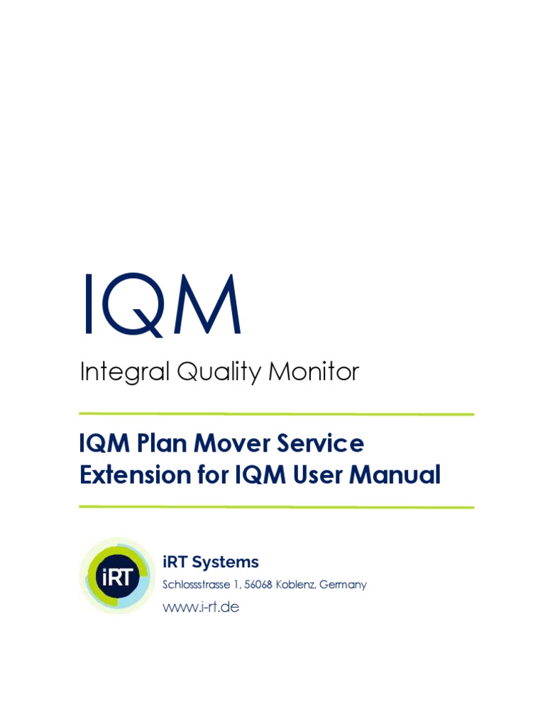 IQM - PlanMover Service Extension User Manual - v1.2 - SW-v1.9 | Download Free PDF | Computer ...