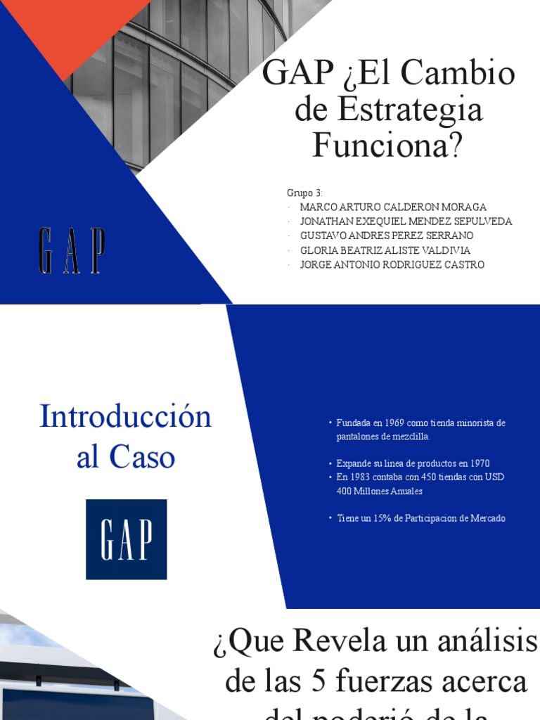 Caso Gap - Grupo 3 - Final | PDF | Análisis FODA | Marketing