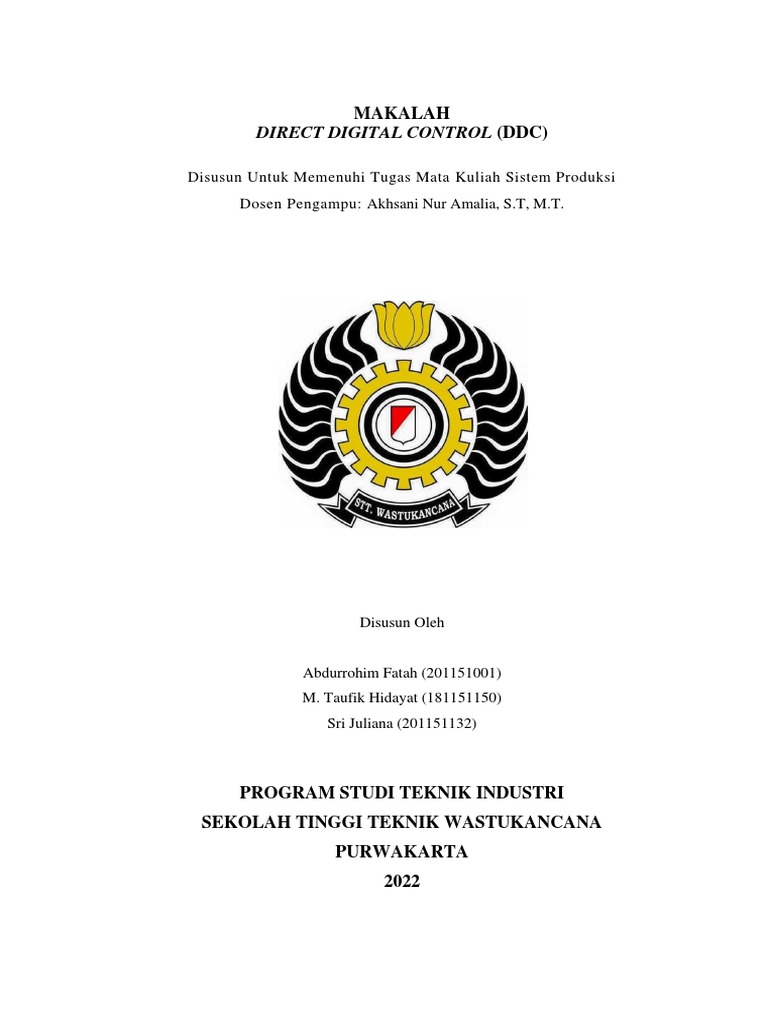 Kelompok 2A - Direct Digital Control (DDC) | PDF