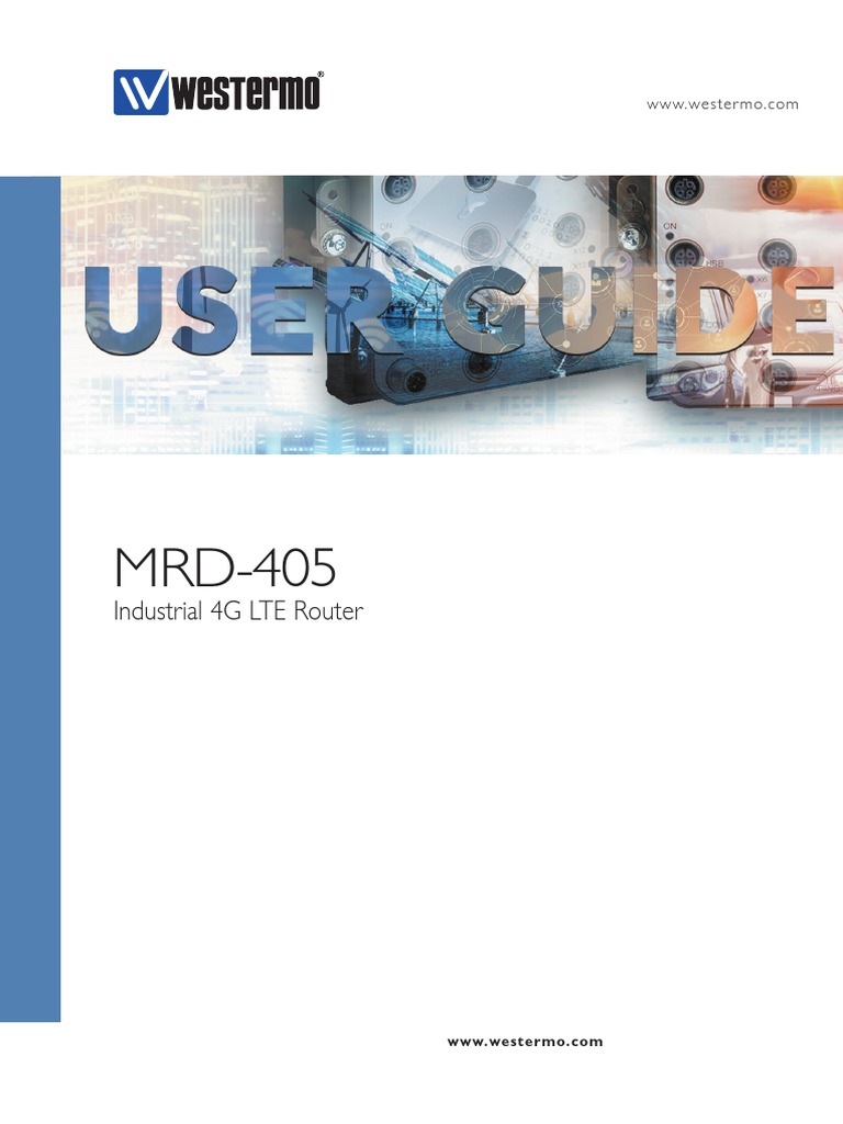 Westermo Ug 6623 2212 Mrd 405 Revc Pdf Ip Address Computer Network 