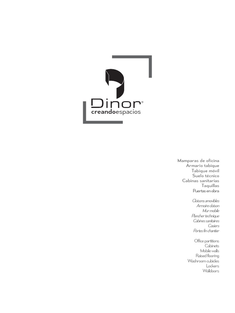 Catalogo DINOR | PDF