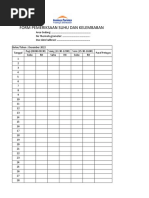 Contoh Form Retur Barang | PDF