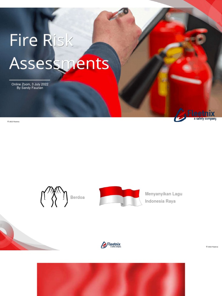 Fire Risk Assessment | PDF