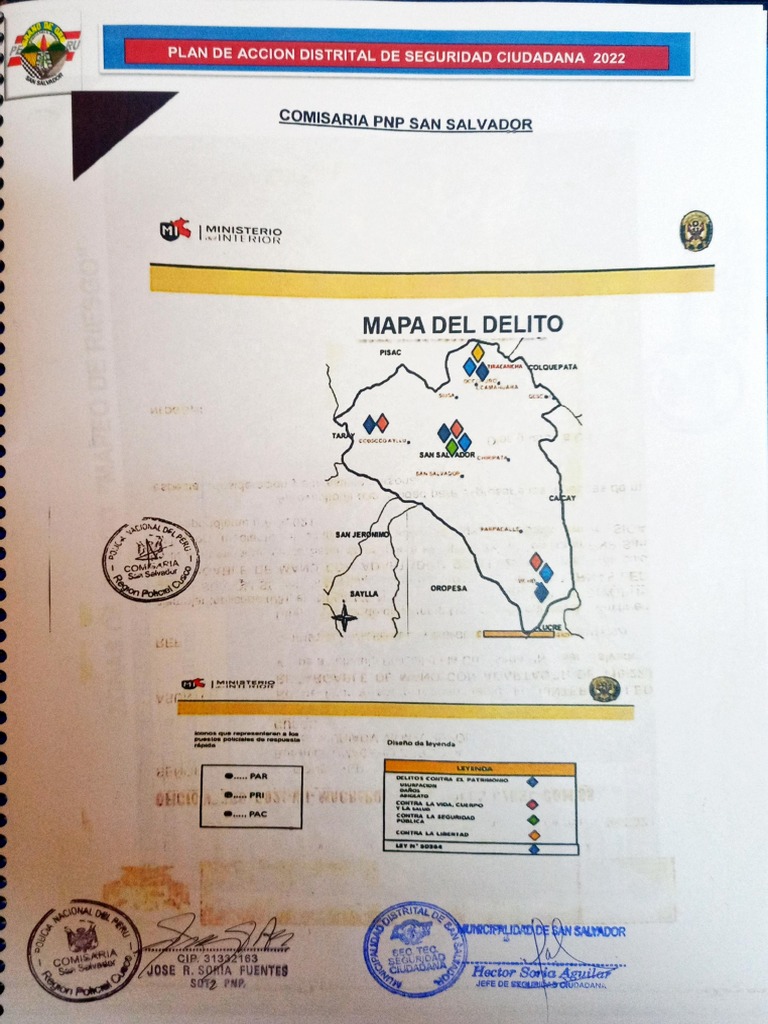 Mapa Del Delito | PDF