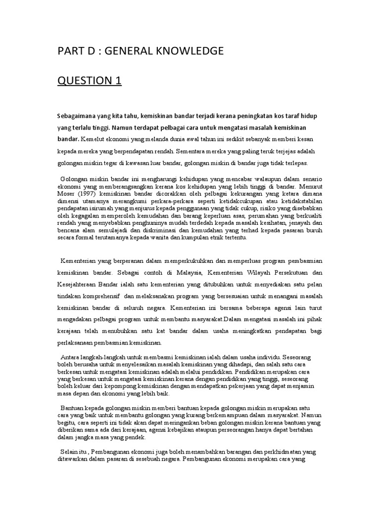 Exam Apel General Knowledge | PDF