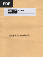 Mtap2 - User Manual | PDF | Electrical Connector | Mains Electricity