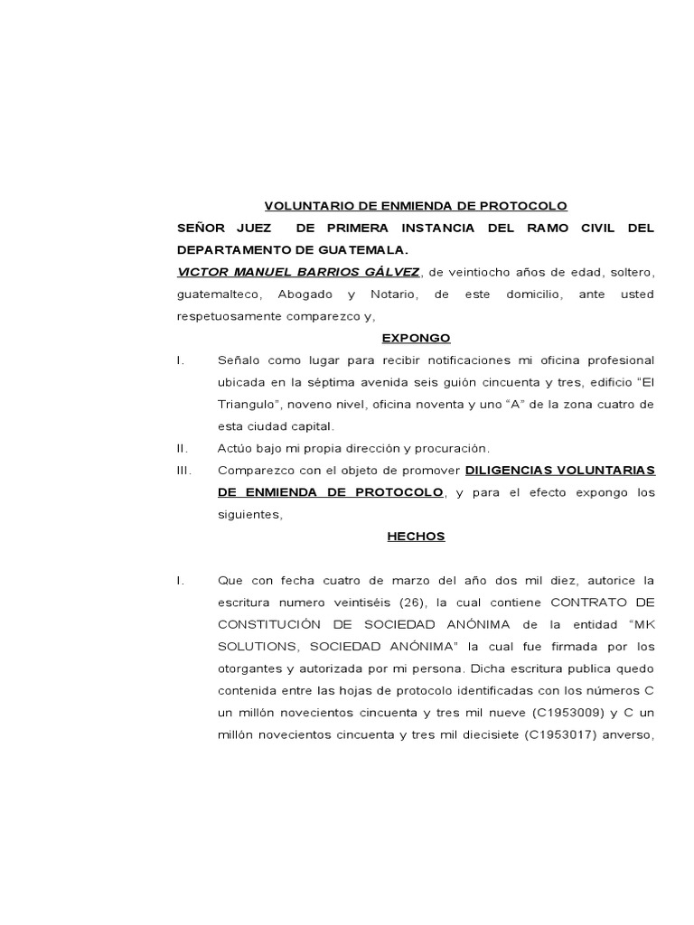 Enmienda de Protocolo | PDF | Justicia | Crimen y violencia