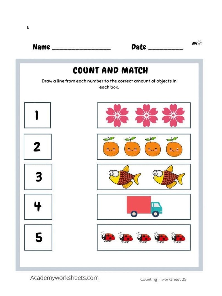 menghubungkan gambar dengan angka | PDF
