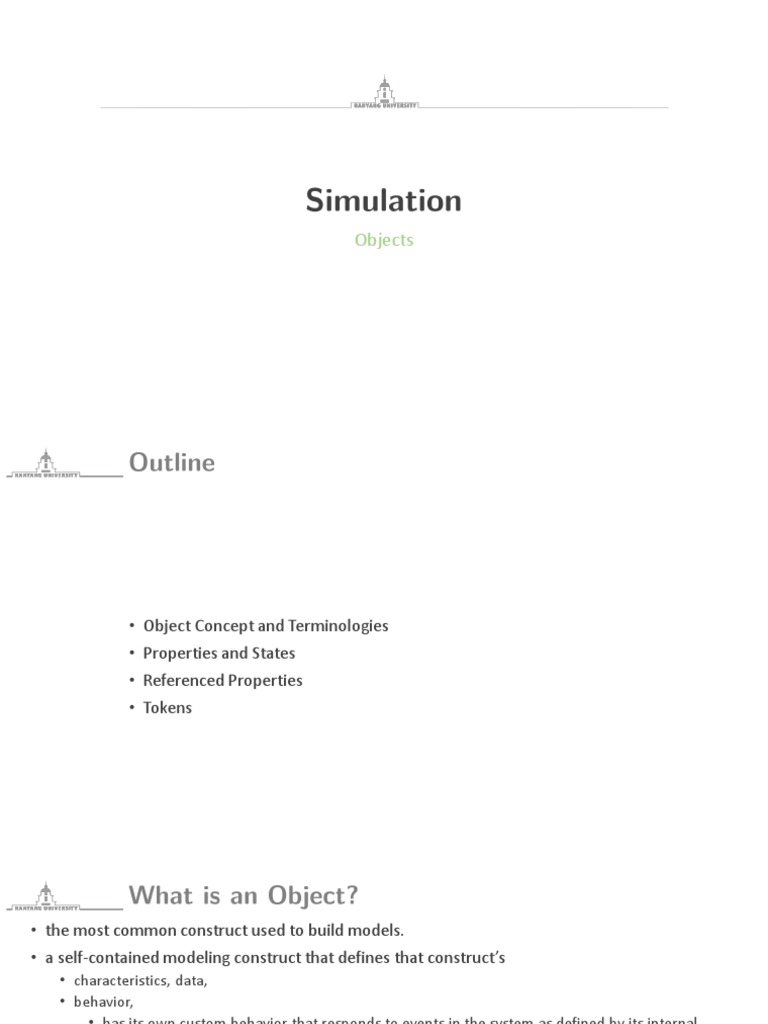 05 1 Object Concept Pdf Object Computer Science Class Computer Programming