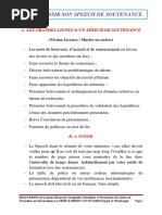 Guide de la soutenance de mémoire | PDF | Mémoire | Sciences cognitives