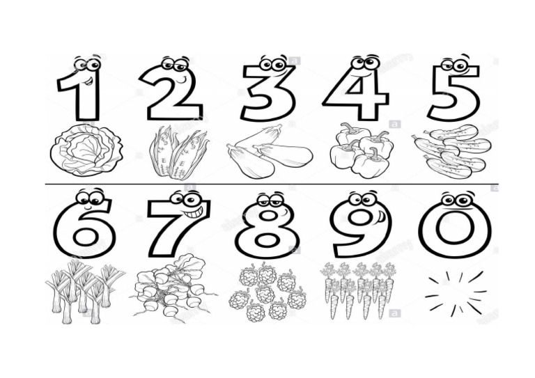 Numeros de 1 Al 9 | PDF