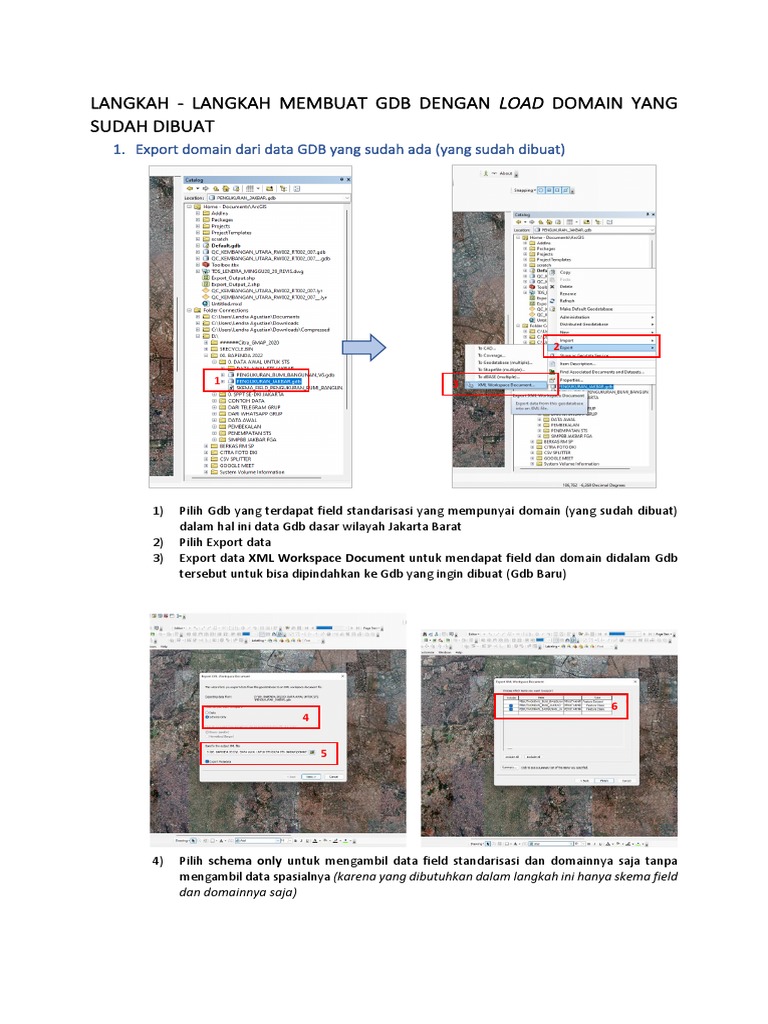 Cara Membuat GDB Dengan Load Domain Yang Sudah Dibuat | PDF