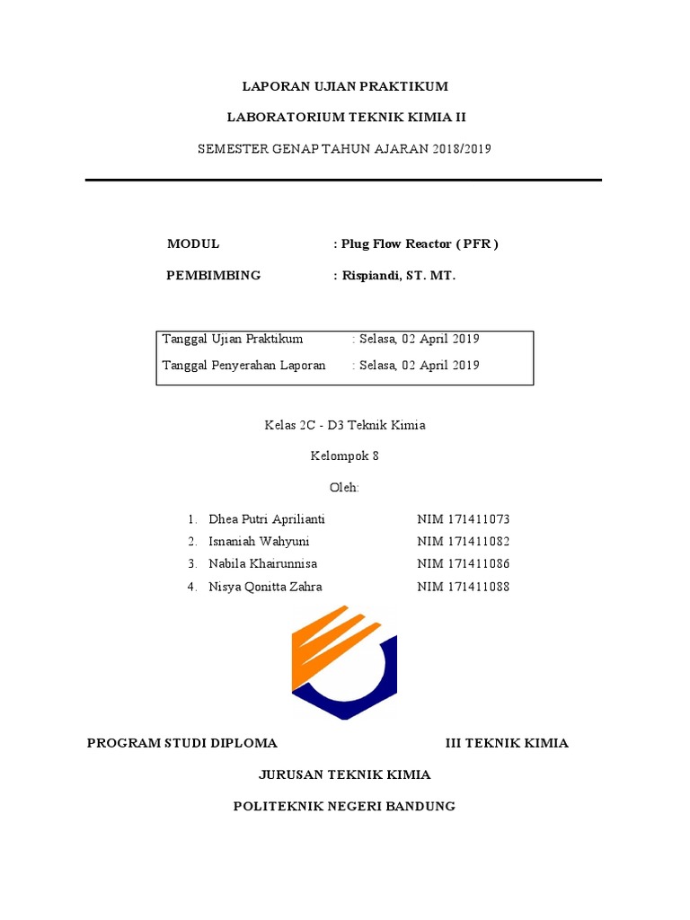 Laporan Lengkap PFR | PDF