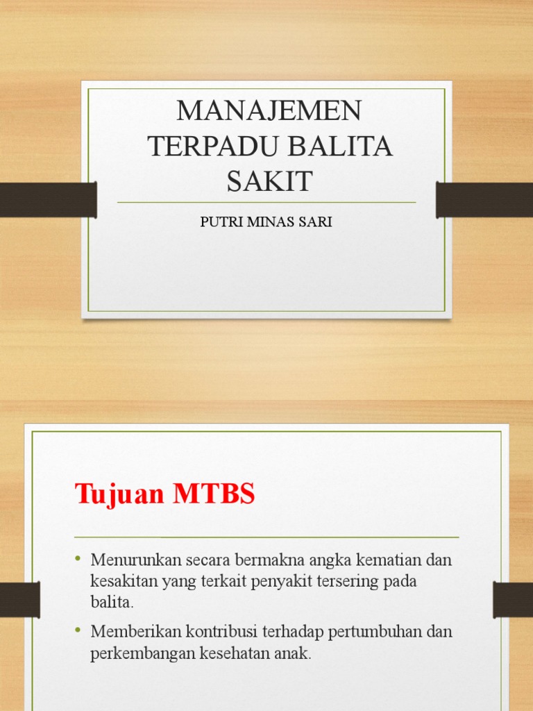 MTBS | PDF | Pengembangan Diri