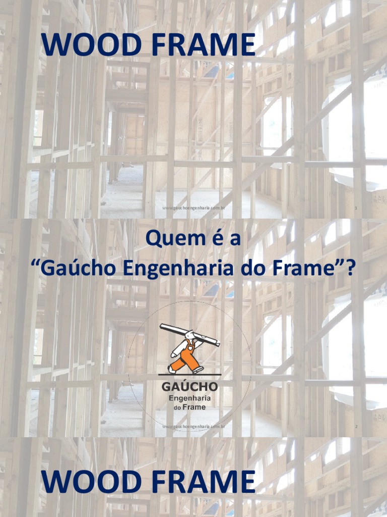 Construção em Wood Frame: Vantagens e Processo Construtivo | PDF | Madeira