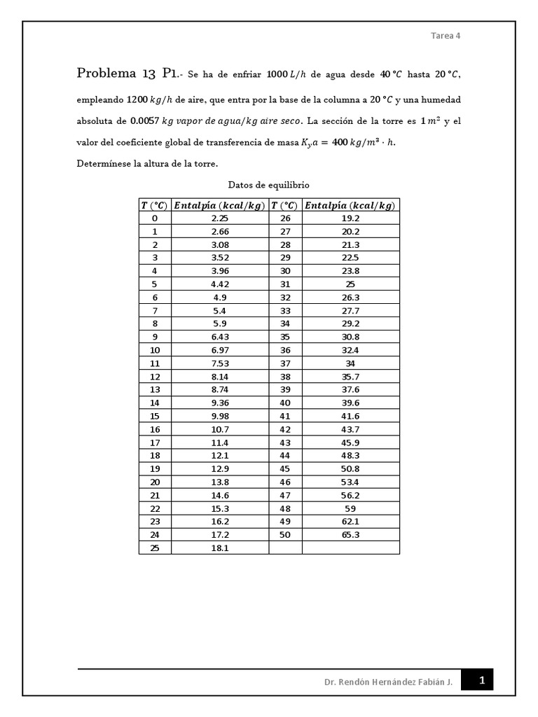 Tarea 4 Fenomenos 2 | PDF | Agua | Fase (materia)