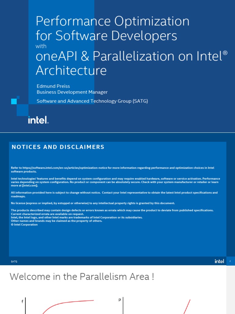 OneAPI Introduction and Parallelization | PDF | Parallel Computing ... OneAPI Introduction and Parallelization | PDF | Parallel Computing ...